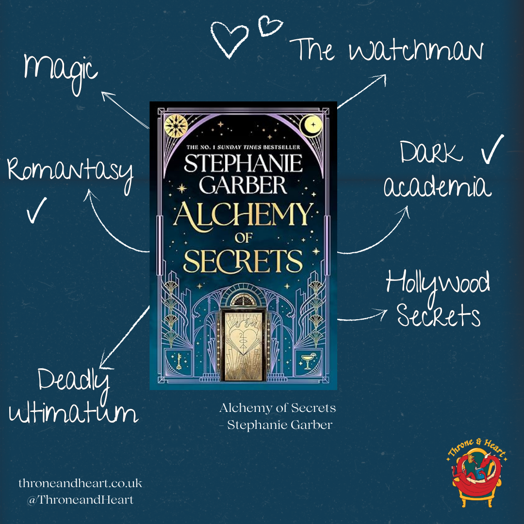 Alchemy of Secrets: Stephanie Garber | Hardcover Edition – Throne and Heart