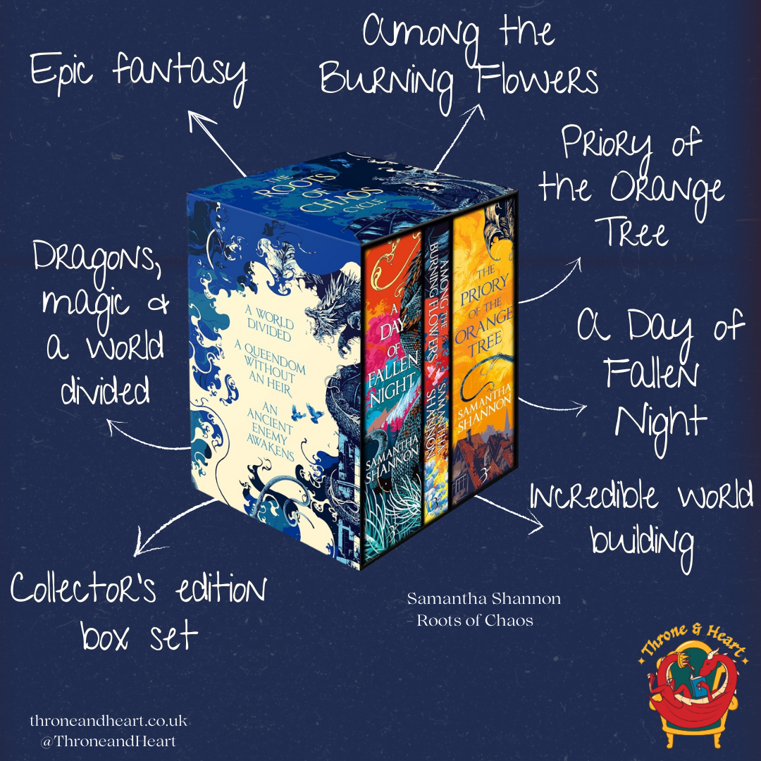 Roots of Chaos Box Set; Samantha Shannon (Priory of the Orange Tree, A ...